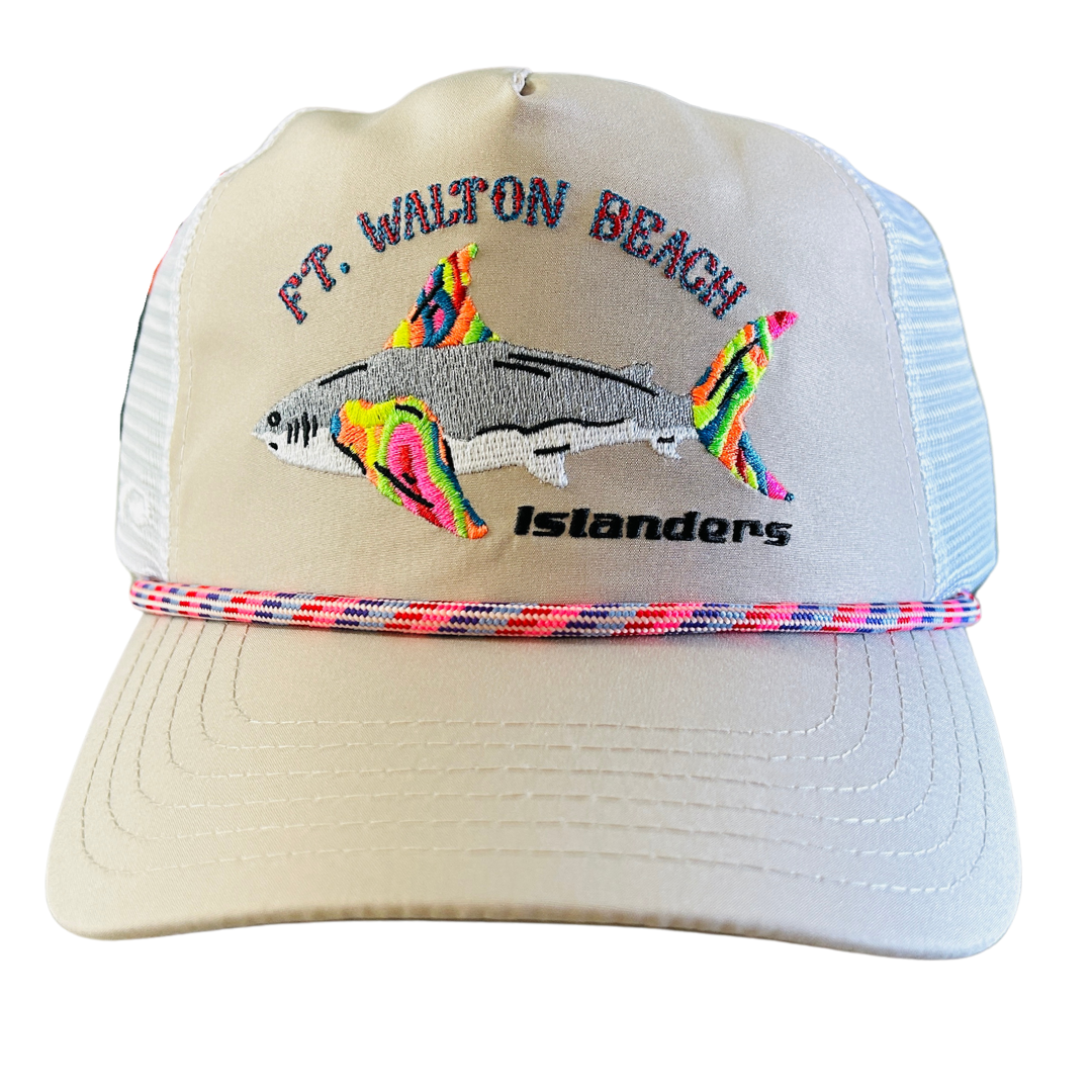 Islanders Hippie Shark Trucker – Islanders Outfitter